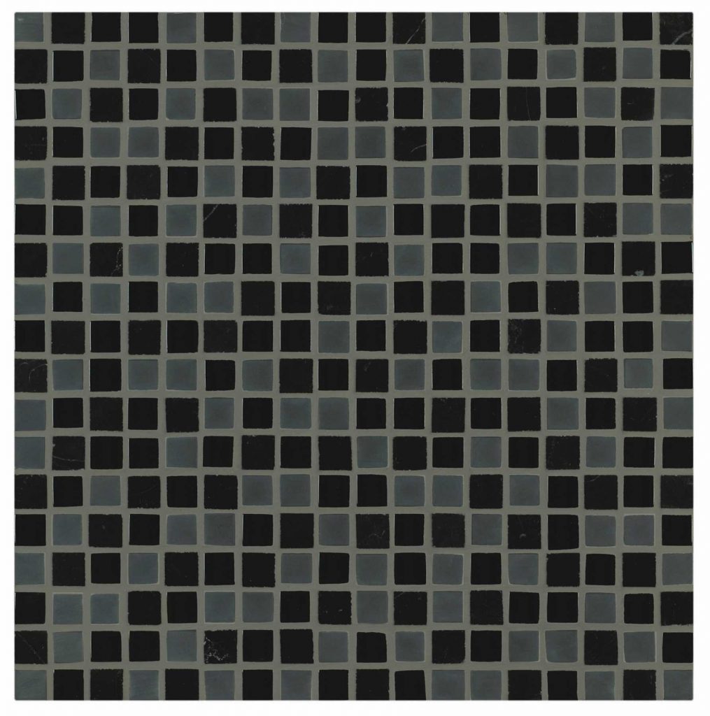 Ebb & Flow Snow & Ice Mosaic 11 3/4" x 11 3/4" from Garden State Tile