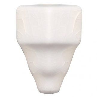 Cadet Gray Chair Rail End Cap from Garden State Tile