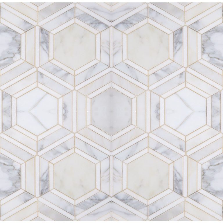 Thassos / Calacatta / Azul Macauba - Garden State Tile