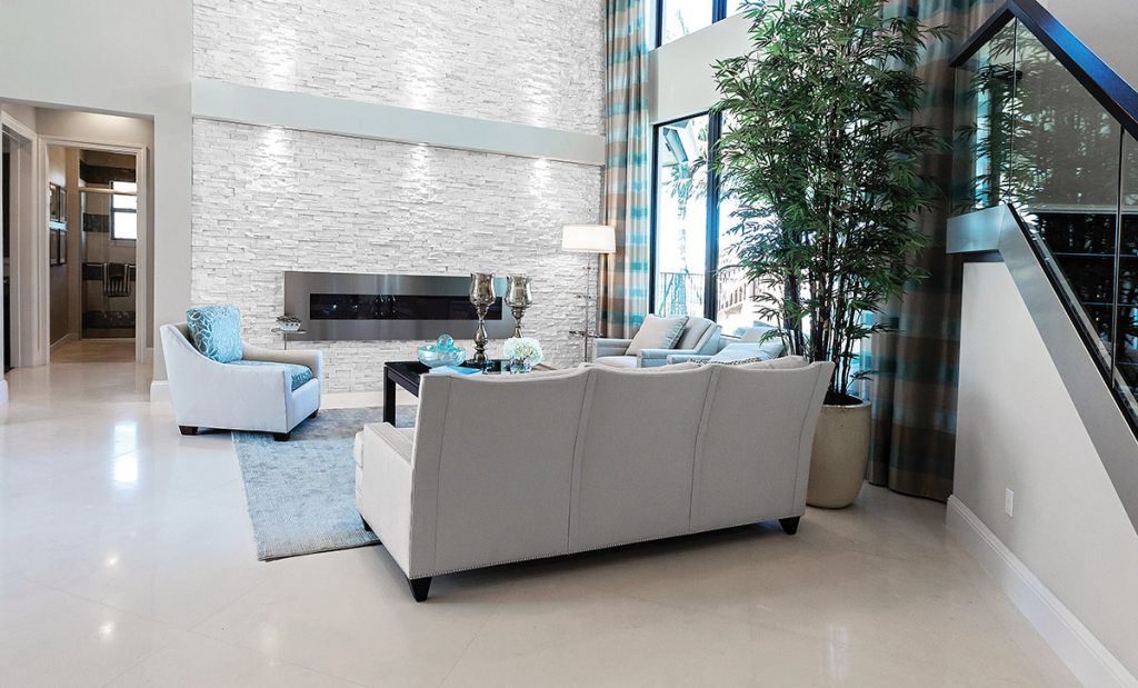 Ledger Stone Astro Silver Ledger 6" x 24" from Garden State Tile