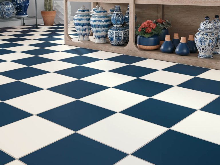 Royal Navy 12" x 24" Pattern from Garden State Tile