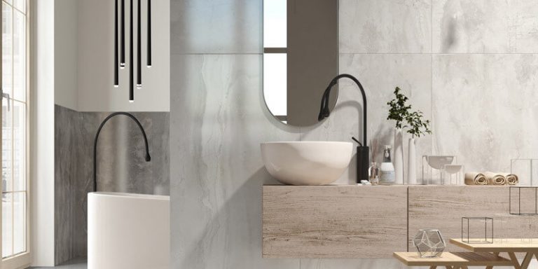 Cava Romano Greige 12" x 24" Matte Rectified from Garden State Tile