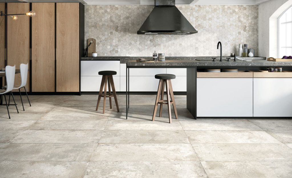 Debitage Flint 12" x 24" Porcelain Stoneware from Garden State Tile