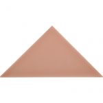 Cursive Iris Triangle Ceramic Wall Tile from Garden State Tile