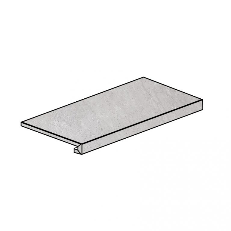 Stanza Grey 12" x 24" Porcelain Gradino from Garden State Tile