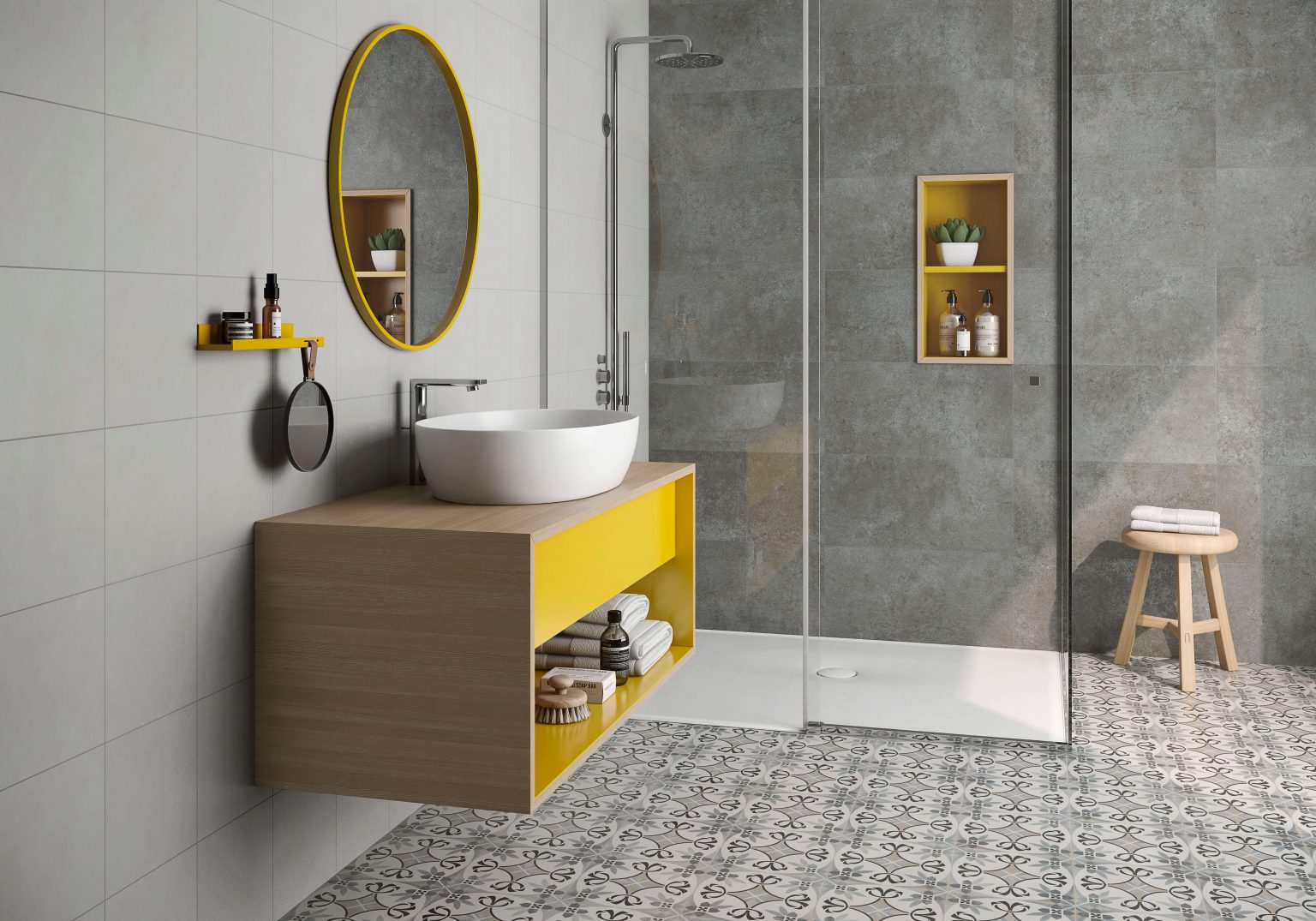 Artista Picasso 8.75" x 8.75" Porcelain from Garden State Tile