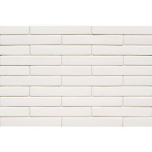 6th Avenue White 1" x 6" Matte Ceramic from Garden State Tile