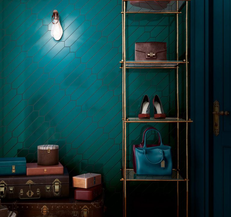 Bolt Blue Canard 2" x 10" Picket from Garden State Tile