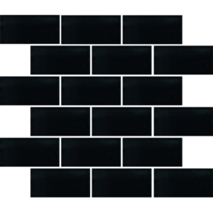 Black Magic 2" x 4" Mosaic - Garden State Tile