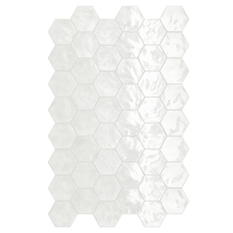 Hexa Cherry Pie Glossy Ceramic Hex from Garden State Tile