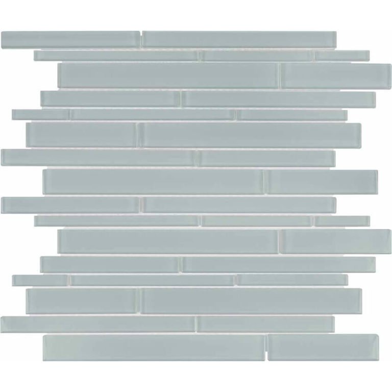 Oasis Sand Random Strip Mosaic from Garden State Tile