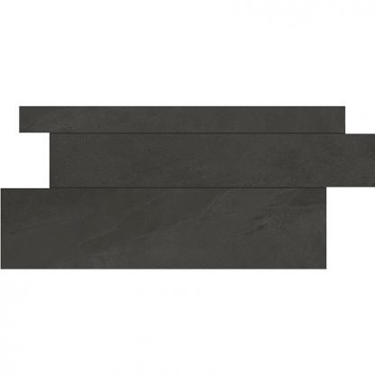 Ardosia Elephant Grey Plank Mosaics from Garden State Tile