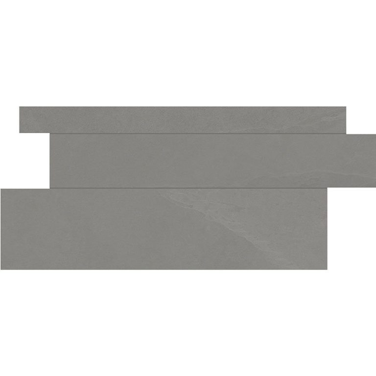 Ardosia Elephant Grey Plank Mosaics from Garden State Tile