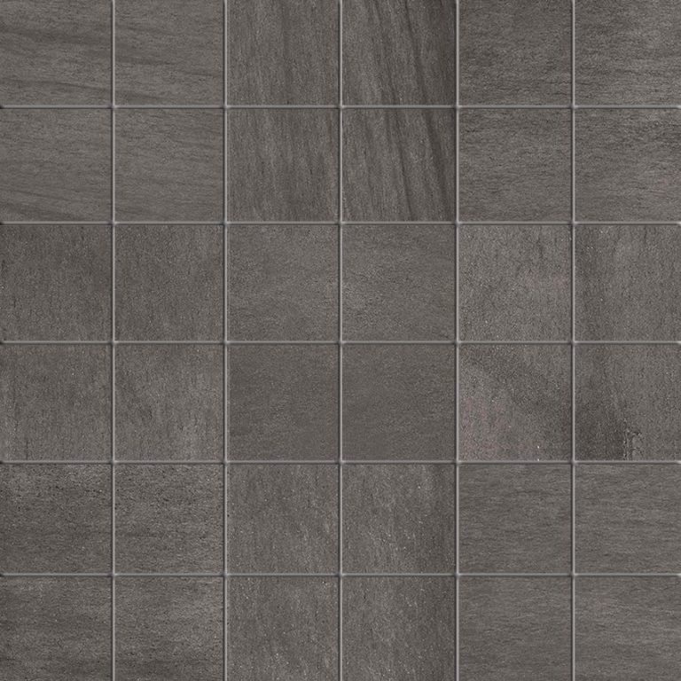 Basalt Dark Grey 2" x 2" Mosaic Matte from Garden State Tile