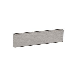 Basalt Light Grey 3" x 12" Bullnose Matte from Garden State Tile