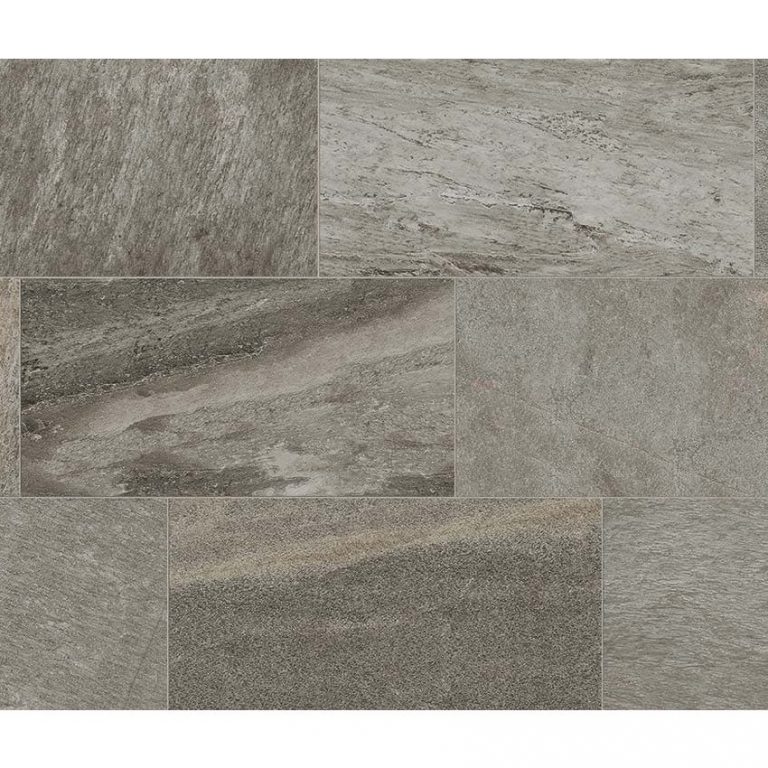 Quartz Grey 24" x 48" Porcelain Paver Grip from Garden State Tile