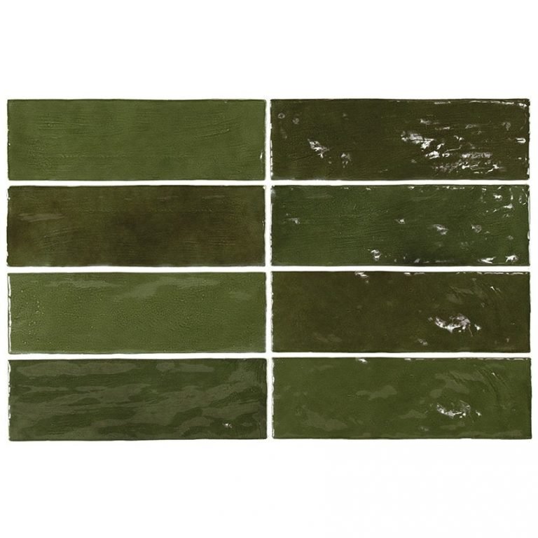 Botanical Green 2.5" x 8" Glossy from Garden State Tile