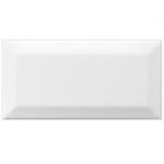 White 4" x 8" Glossy Wall Tile from Garden State Tile