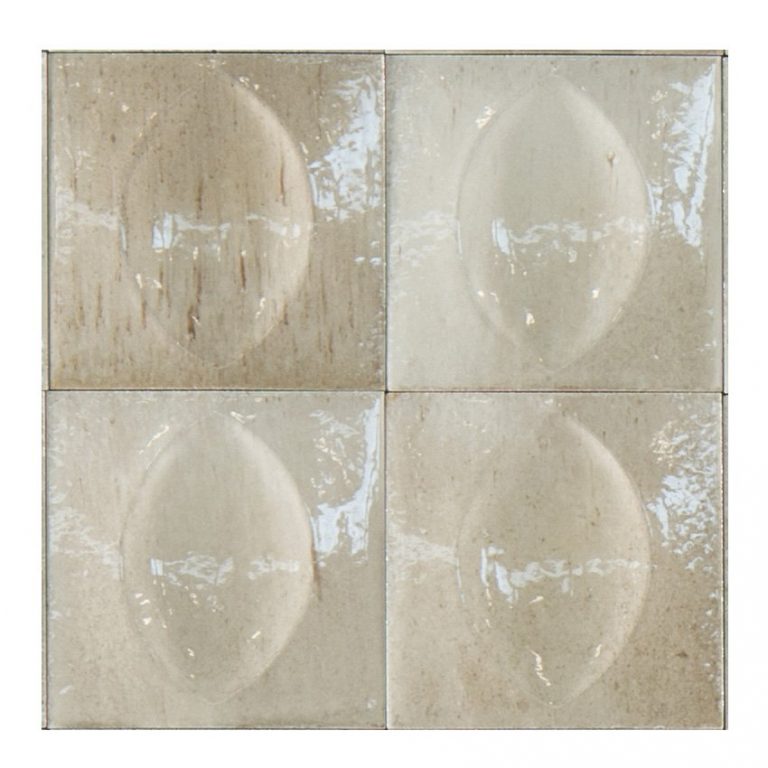 Ozean Giada Uovo 3D 4" x 4" Glossy from Garden State Tile