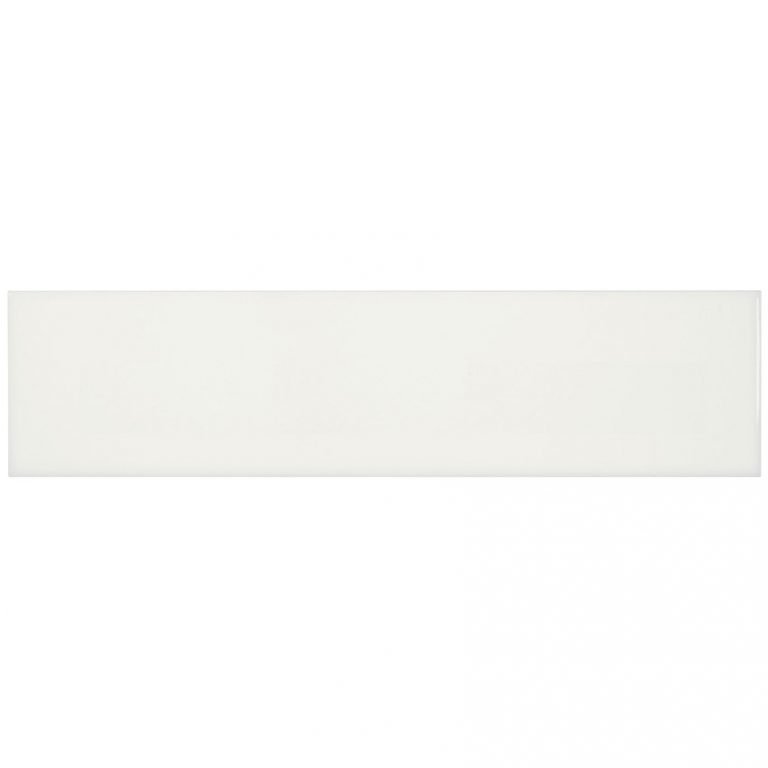 Uptown Canvas White 4" x 16" Matte from Garden State Tile