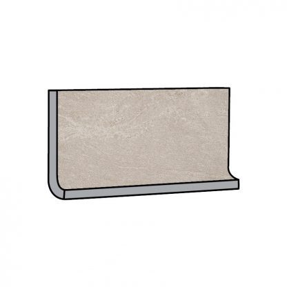 Bunny 6" x 12" Cove Base Unpolished by Crossville