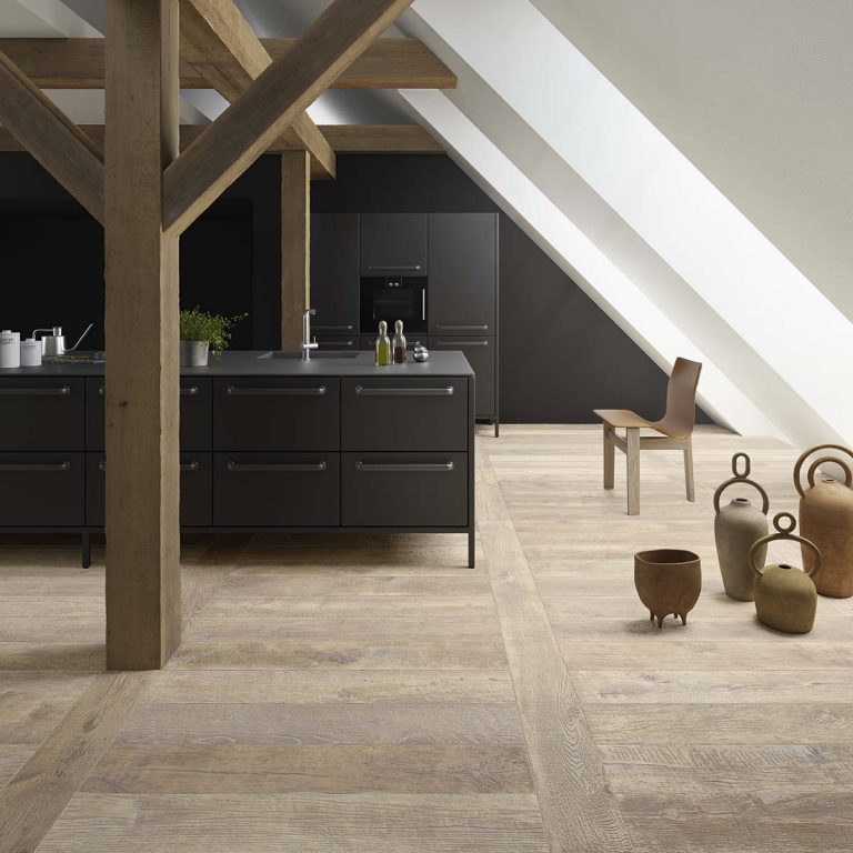 3Barrel Burl Coffee 8" x 48" Rectified from Garden State Tile