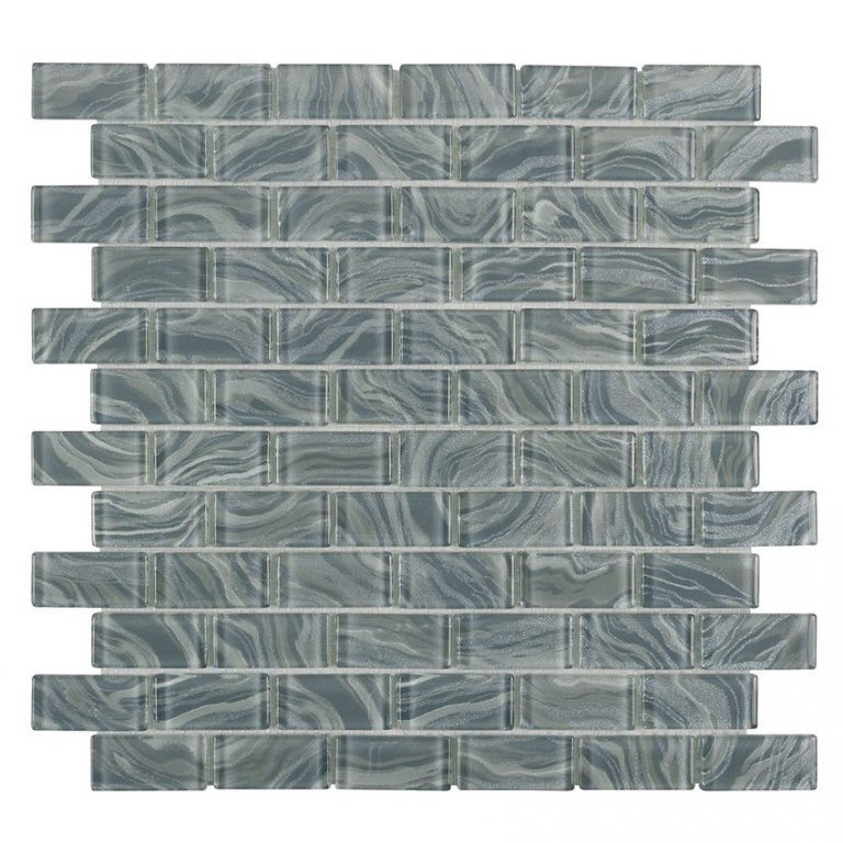 Hilo High Tide Sky Blue 1" x 2" Mosaic from Garden State Tile