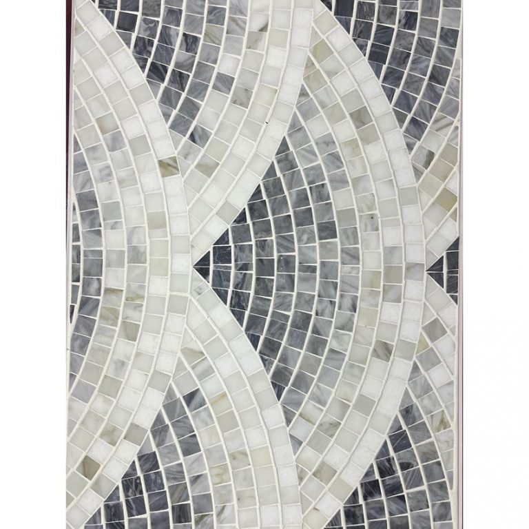 Thassos Blue-Celeste Azul-Macauba Terrazzo by Garden State Tile