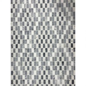 Thassos Blue-Celeste Azul-Macauba Terrazzo by Garden State Tile