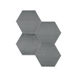 Sterling 6" Hex Pressed Gloss from Garden State Tile