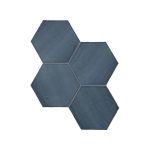 Sterling 6" Hex Pressed Gloss from Garden State Tile