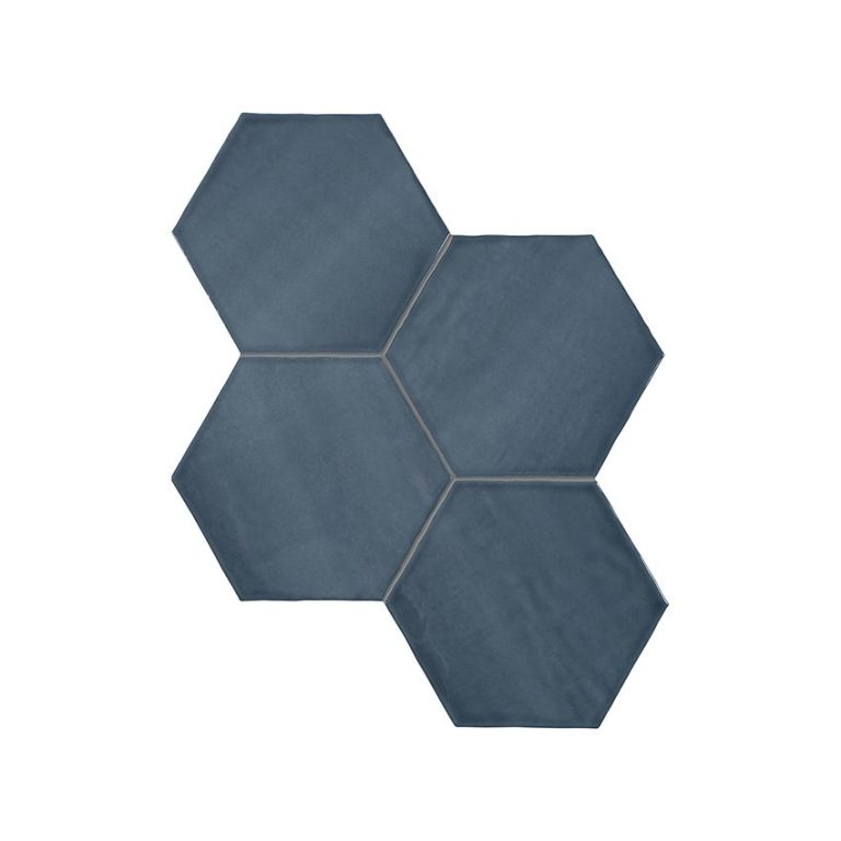 Sterling 6" Hex Pressed Gloss from Garden State Tile