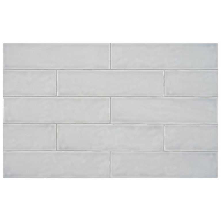 Silver 3" x 12" Pressed Gloss from Garden State Tile