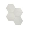 Sterling 6" Hex Pressed Gloss from Garden State Tile