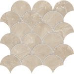 White 12" x 12" Shell Mosaic | Garden State Tile