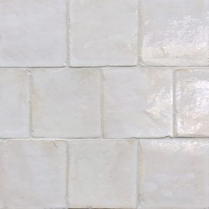 Atlas Snow Nouveau 4" x 4" from Garden State Tile
