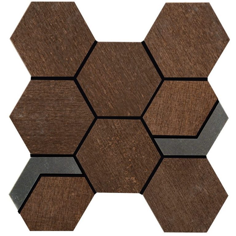 Copper Deposit 2" x 2" Mosaic UPS from Crossville