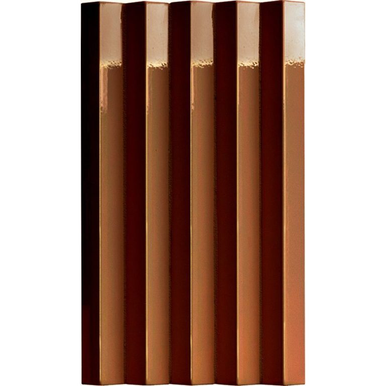 Brun 7" x 12" Small Triangle Glossy from Garden State Tile