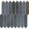 Goldensun 12" x 10" Picket Mosaic from Garden State Tile