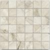 Van Gogh White 3" x 3" Mosaic from Garden State Tile