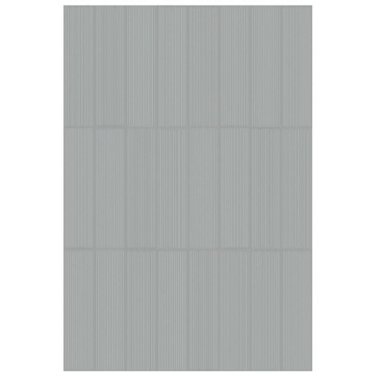 Charcoal 3" x 12" Maze Glossy from Garden State Tile