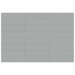 Stone 3" x 12" Maze Glossy from Garden State Tile