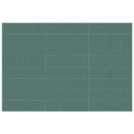 Charcoal 3" x 12" Maze Glossy from Garden State Tile