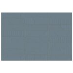 Charcoal 3" x 12" Maze Glossy from Garden State Tile