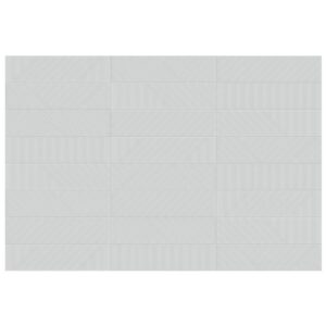 Charcoal 3" x 12" Maze Glossy from Garden State Tile