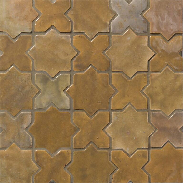 Pueblo Blanco Alhambra Pattern Gloss by Garden State Tile