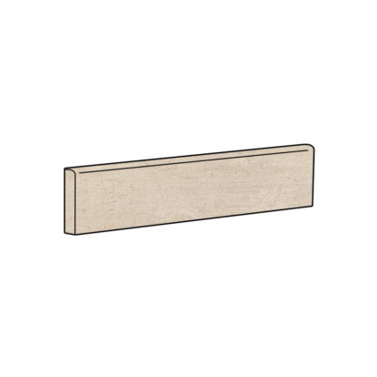 White 4X24 Bullnose Matte by Garden State Tile